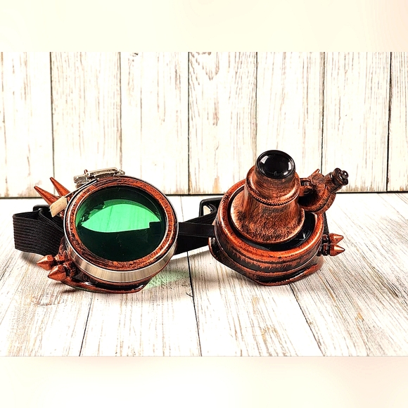 Hand Crafted | Accessories | Rave Steampunk Goggles Gothic Victorian ...